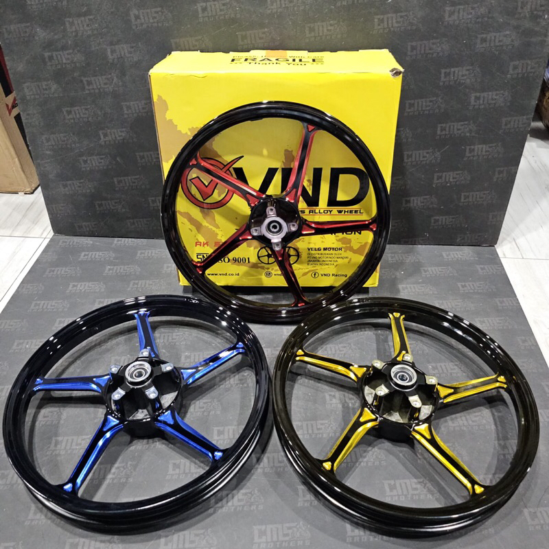 Jual Velg Velek VND AK55 AK 55 2 Tone R17 P5 Yamaha Mx King | Shopee Indonesia