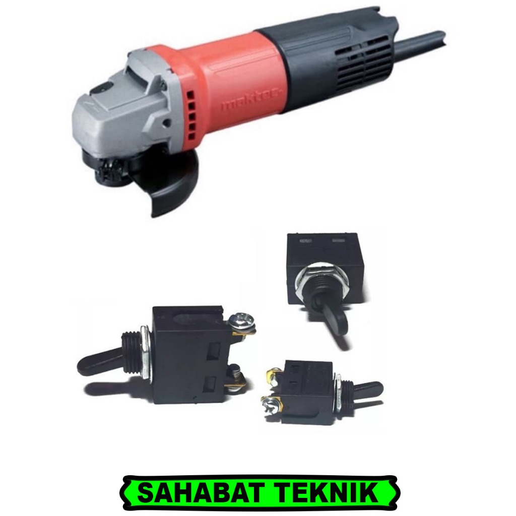 Jual Saklar / Switch Mesin Gerinda Model Makita Maktec MT91A Dan Bisa ...