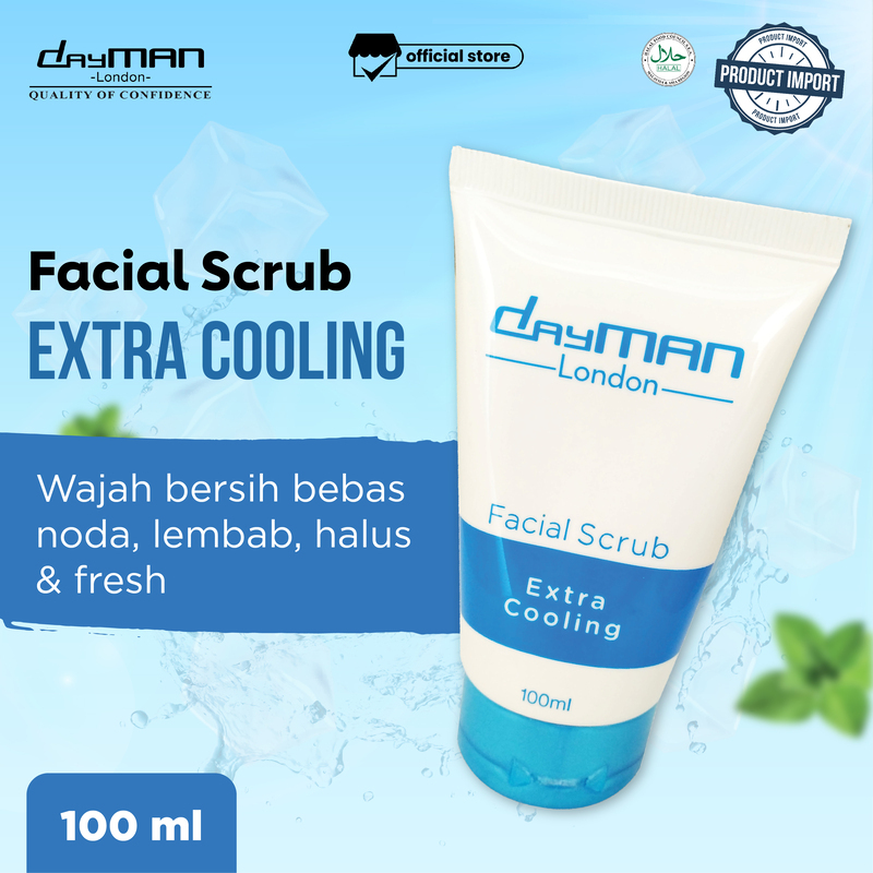 Jual Facial Wash Dayman Extra Cooling 100 ml | Shopee Indonesia