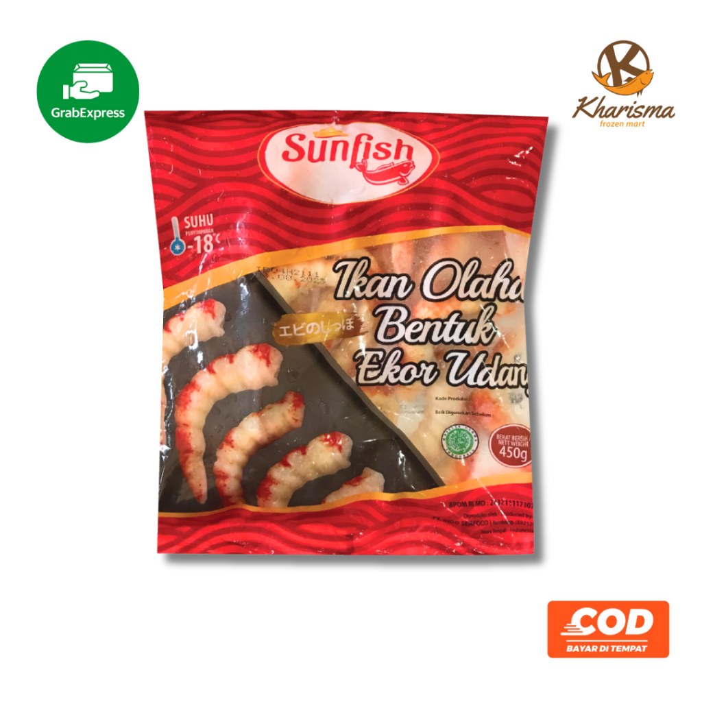 Jual Sunfish Olahan Ikan Frozen Food Bentuk Udang 450g (Area Sumbar ...