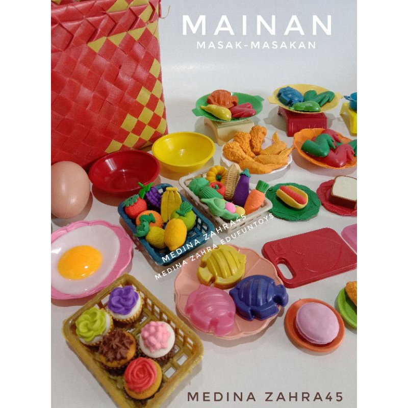 Jual Mainan Masak-masakan Mini Edufuntoys Paket Kecil | Shopee Indonesia