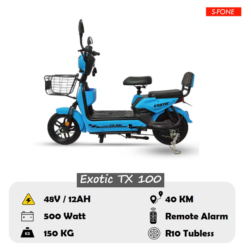 Jual Sepeda Listrik Exotic TX100 TX 100 - TX150 TX 150 500 Watt ...
