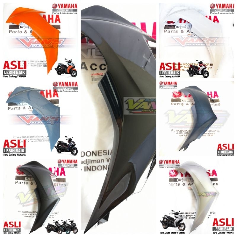 Jual Panel 1&2 Sayap Depan New Aerox 155 Connected 2021-2024 (SEBELAH ...