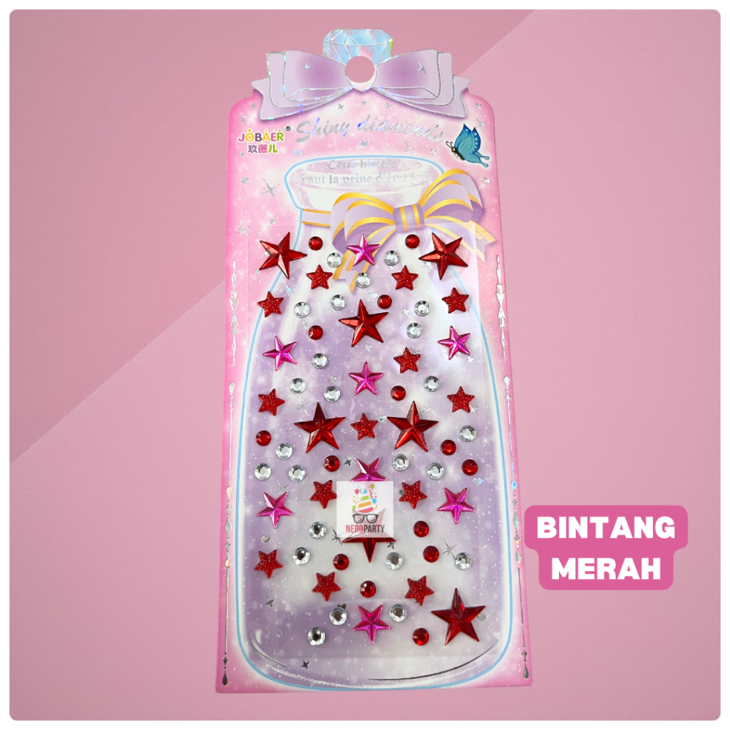 Jual Sticker 3D Manik Timbul /Sticker 3D Manik Tempel | Shopee Indonesia