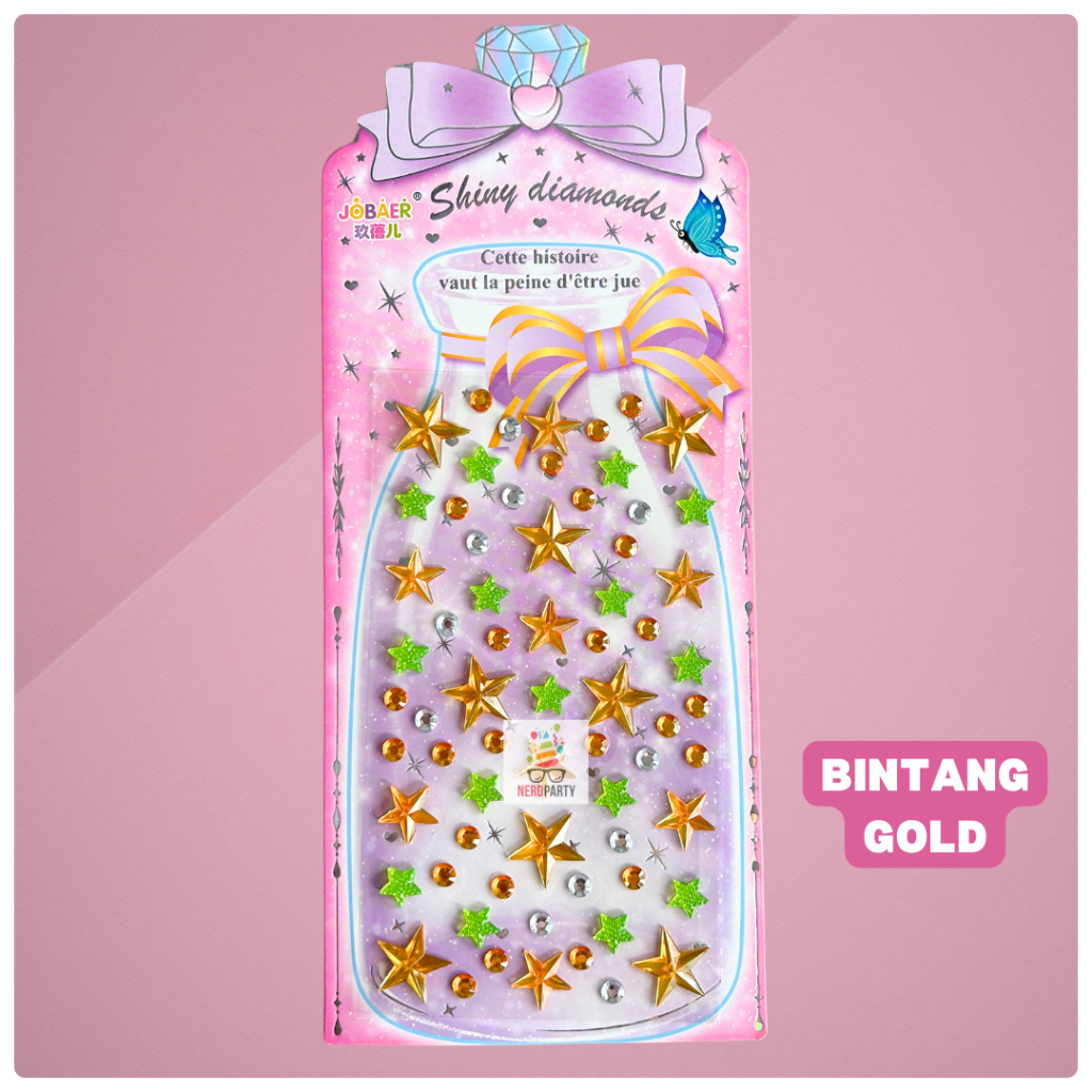 Jual Sticker 3D Manik Timbul /Sticker 3D Manik Tempel | Shopee Indonesia