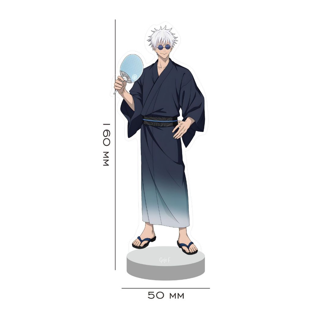 Jual Mini Stand Figure Akrilik Anime Jujutsu arc shibuya Satoru Gojo ...