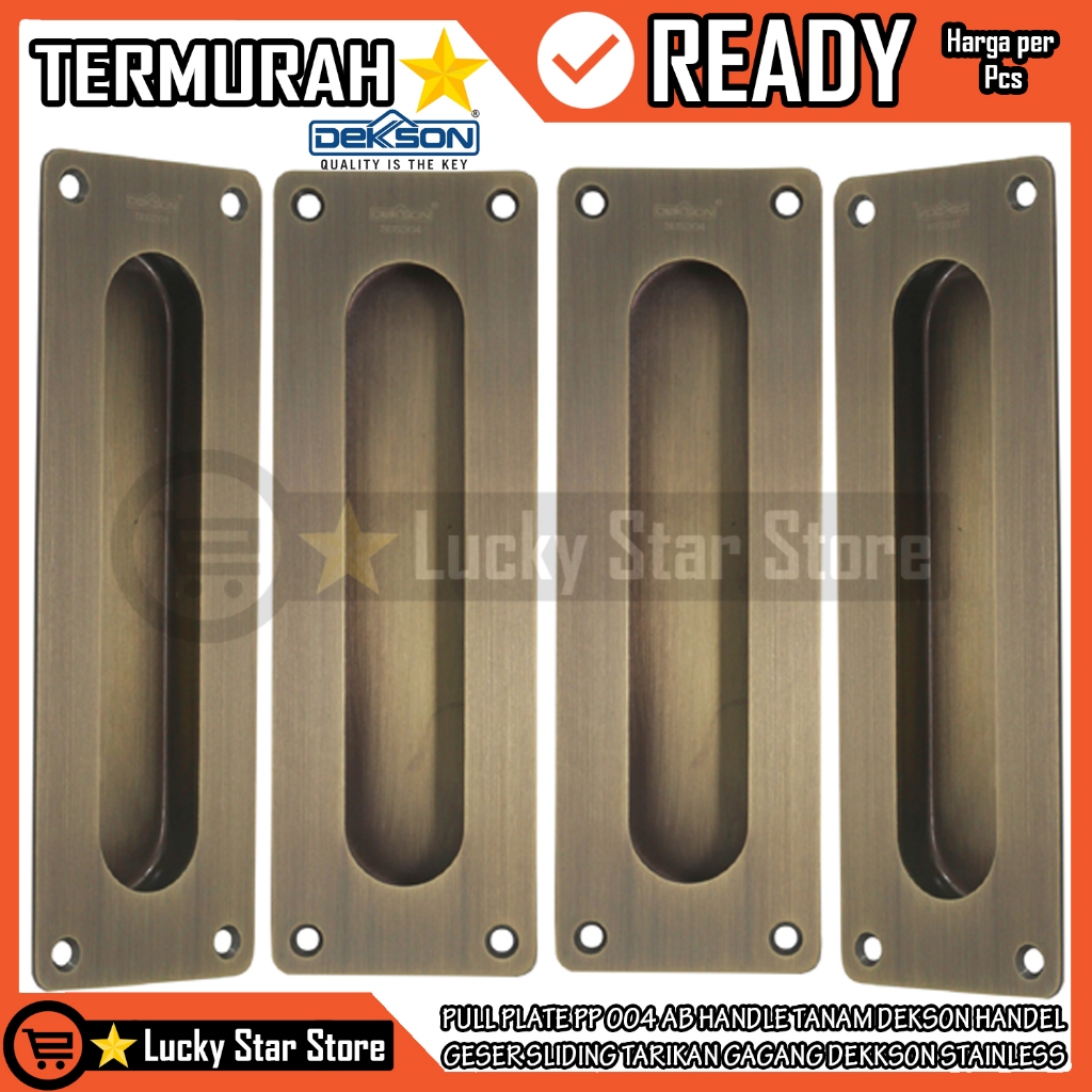 Jual Handle Tanam Dekson Pull Plate Dekkson DKS PP 004 AB Handel Pintu ...