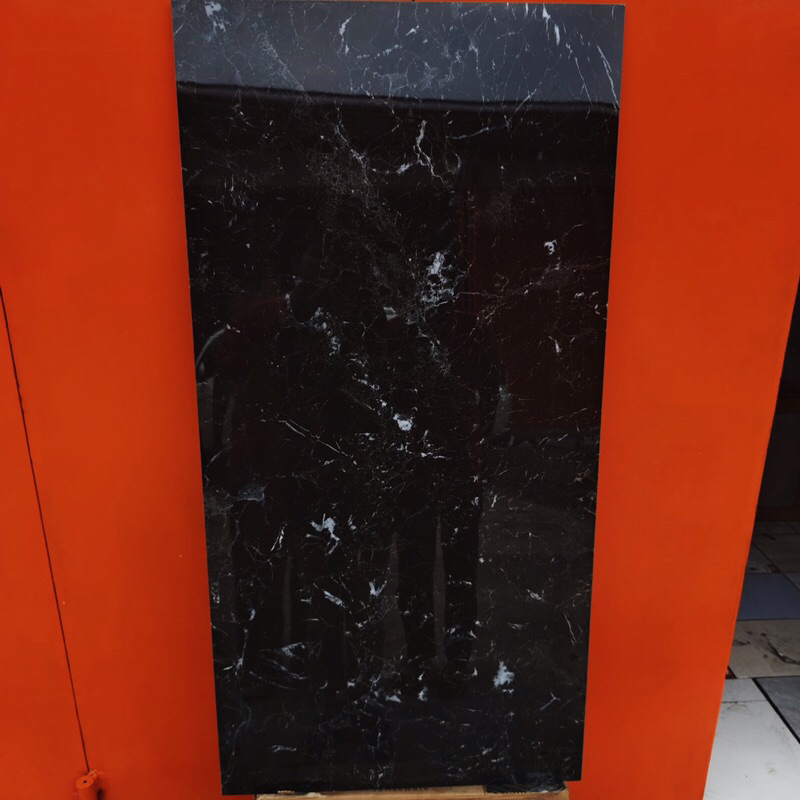 Jual granit 60x120 hitam motif marmer/ granit dinding kamar mandi ...