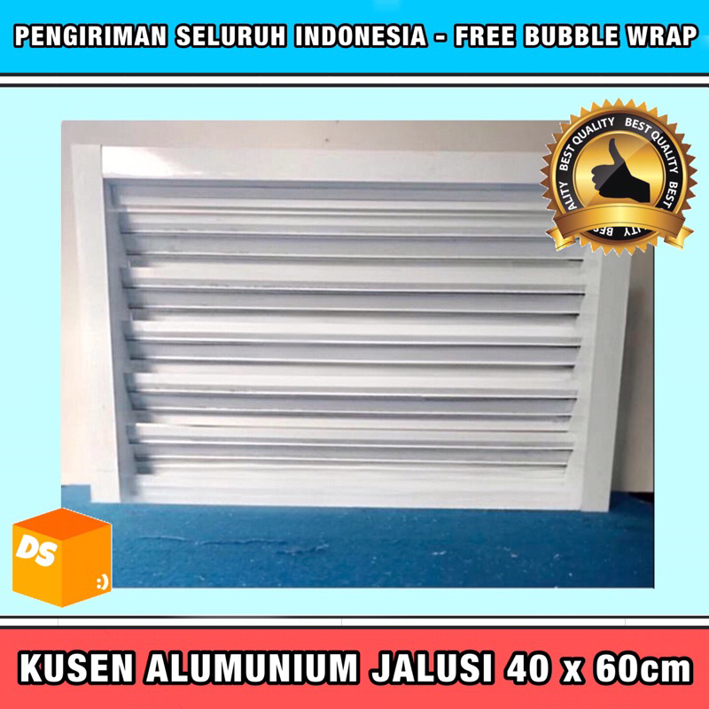 Jual JALUSI ALUMUNIUM 40 x 60cm - [PENGIRIMAN SELURUH INDONESIA ...