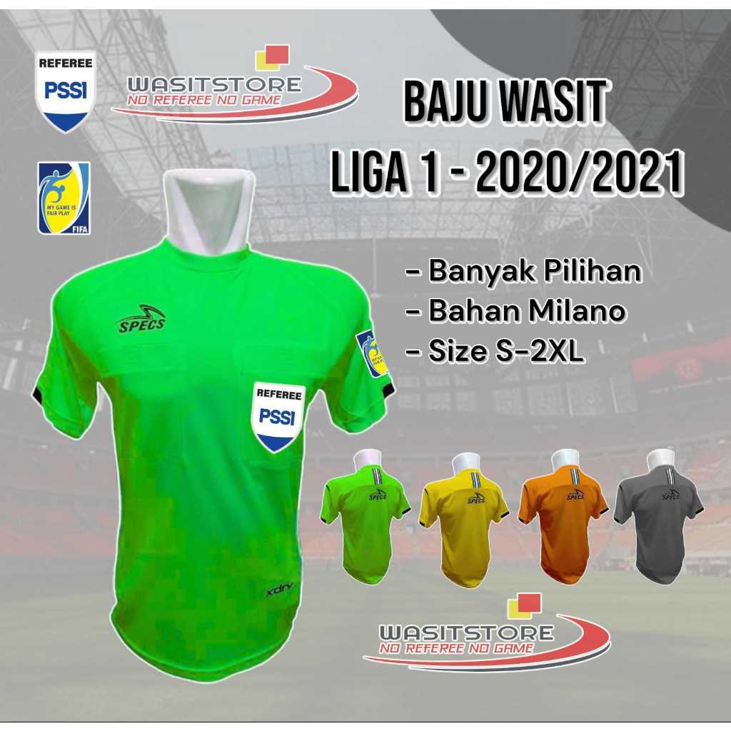 Jual BAJU WASIT LIGA1 2020/2021 ( SAKU REFEREE PSSI - LENGAN KIRI ...