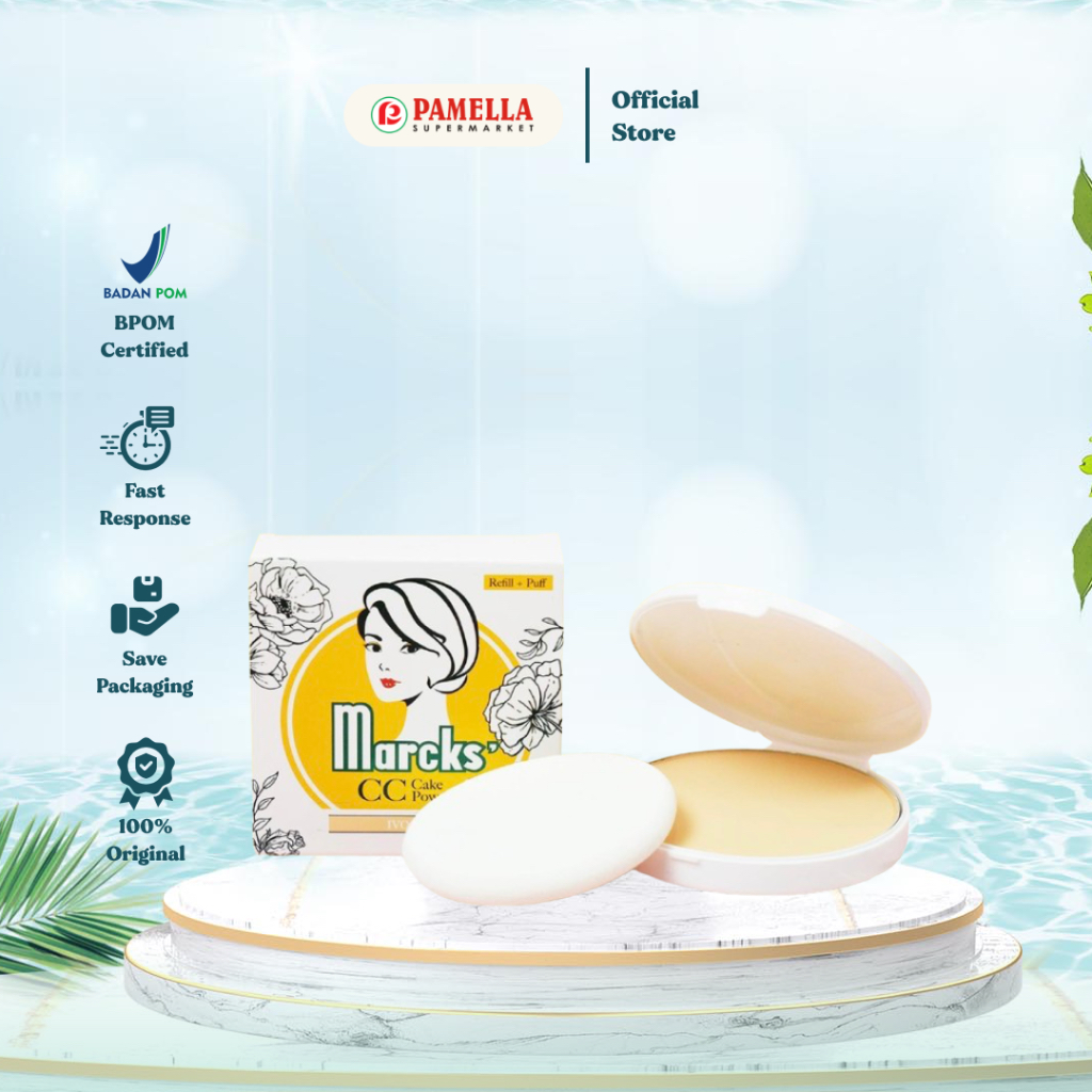 Jual Marcks Refill CC Cake Powder (PAMELLA SUPERMARKET) | Shopee Indonesia