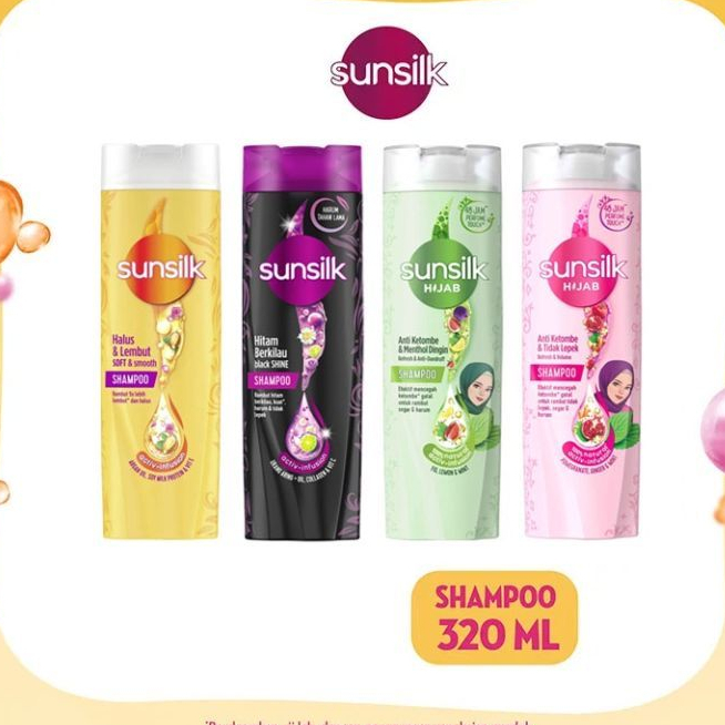 Jual SUNSILK SHAMPO BOTOL UKURAN 320 ML | Shopee Indonesia
