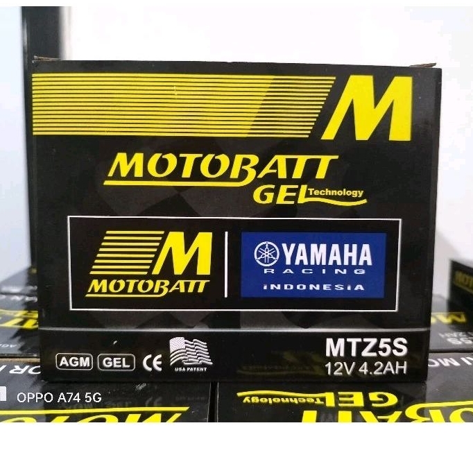 Jual Aki motobatt MTZ5S untuk Honda Beat, Scoopy, Vario 110, Spacy, Revo, Karisma, Supra X 125 ...
