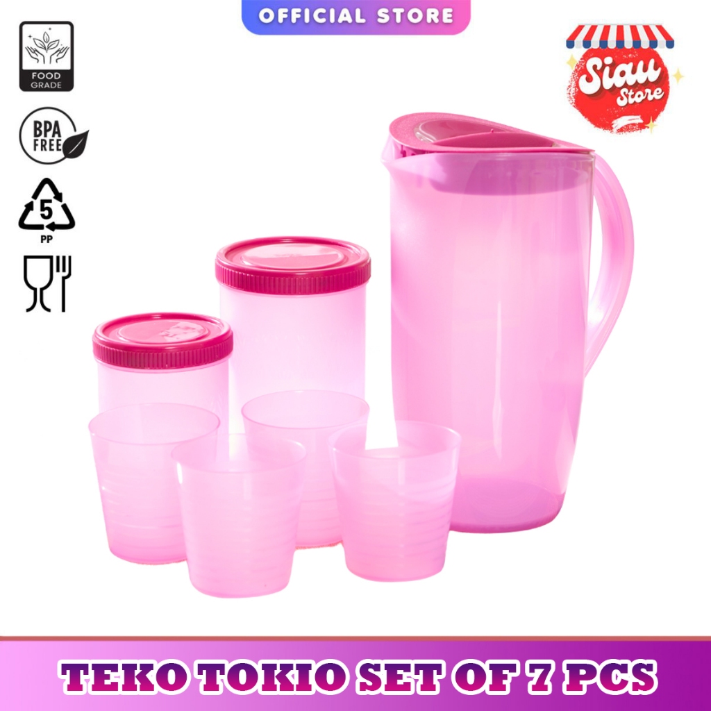 Jual SIAU STORE TEKO TOKIO SET OF 7 NEW PRODUCT | Shopee Indonesia