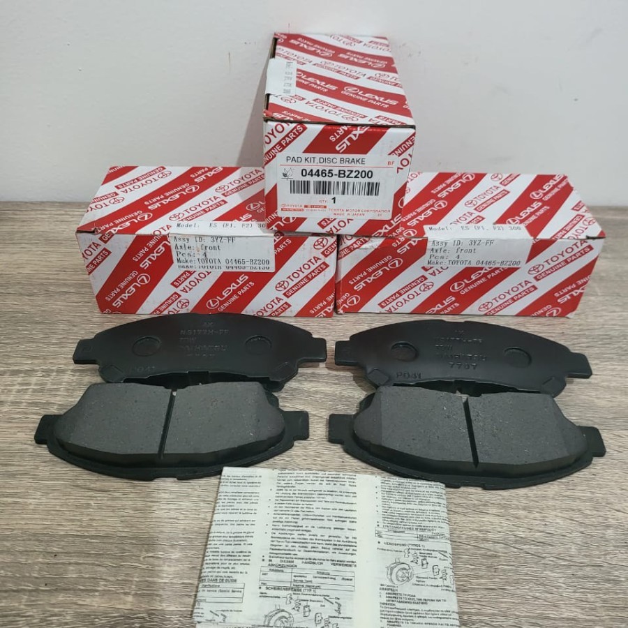 Jual BRAKE PAD KAMPAS REM DEPAN OEM NEW RUSH NEW TERIOS 2017 ON 04465 ...
