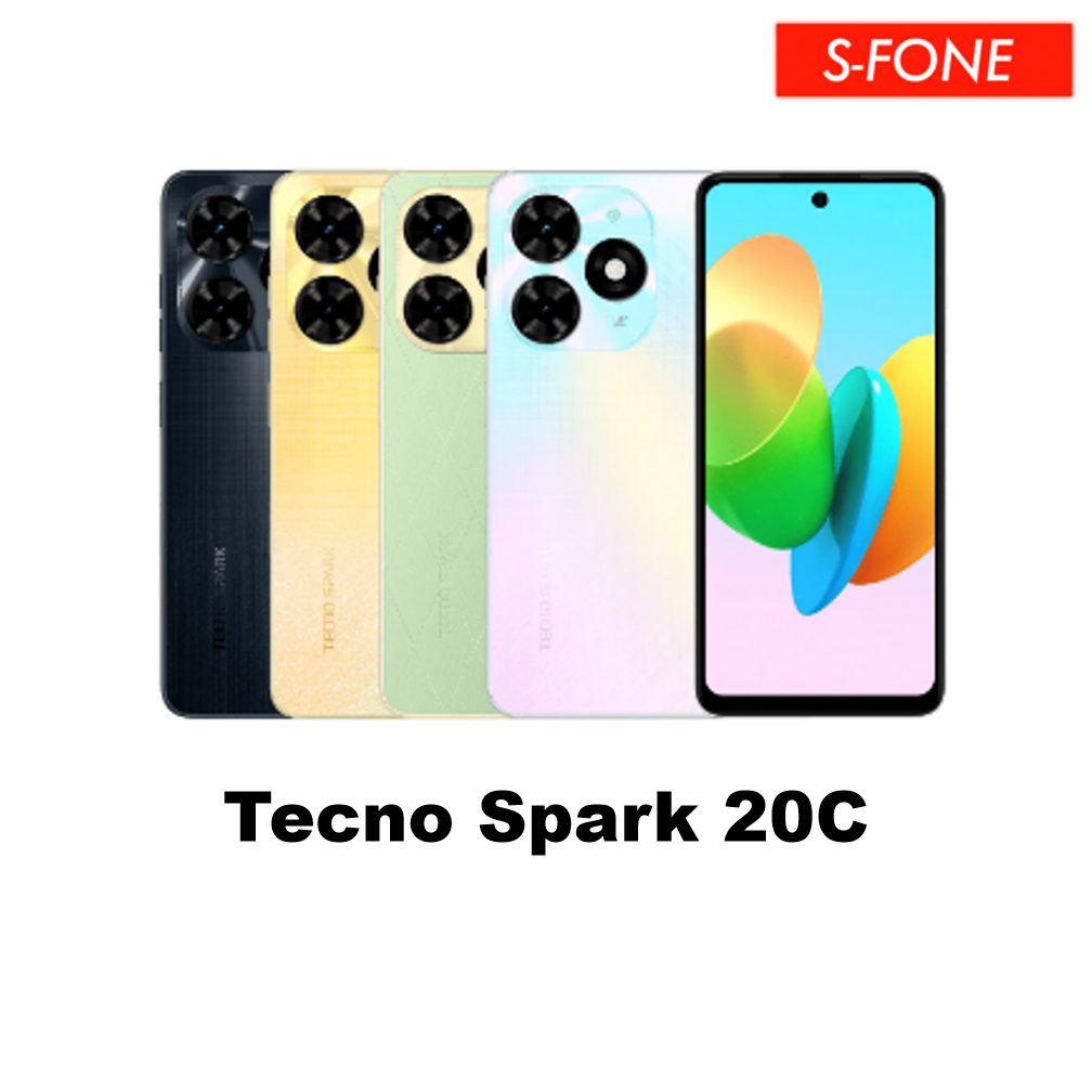 Jual Tecno Spark 20C 4/128 - 8/128 GB Garansi Resmi | Shopee Indonesia