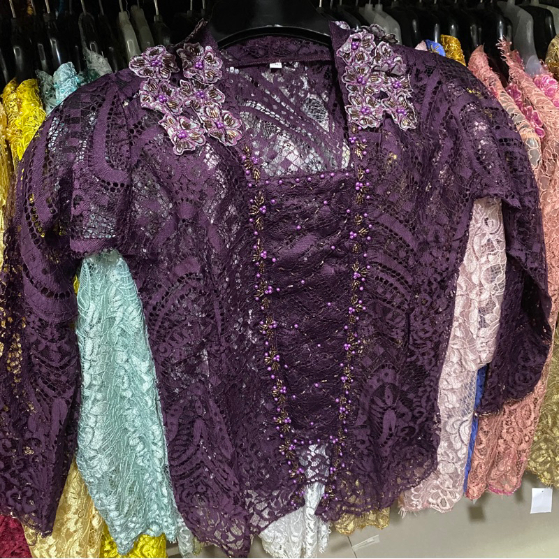 Jual KEBAYA BROKAT PAYET/KEBAYA BALI | Shopee Indonesia