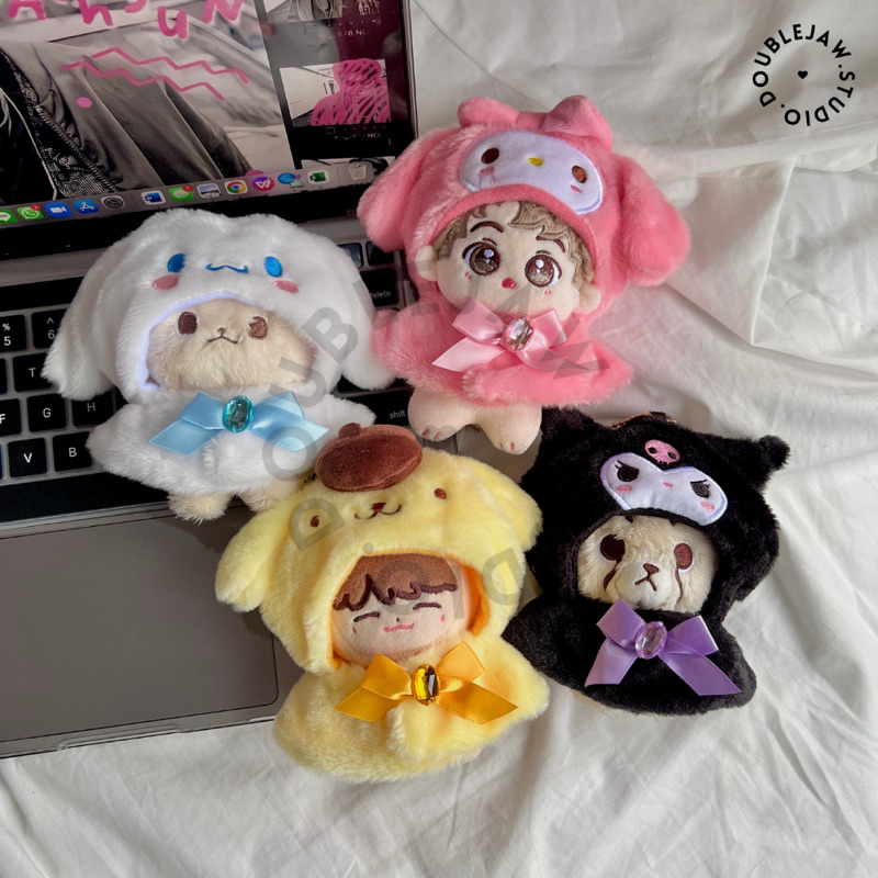 Jual [ READY STOCK ] CAPE SANRIO DOLL 10CM KUROMI MY MELODY POMPOMPURIN ...