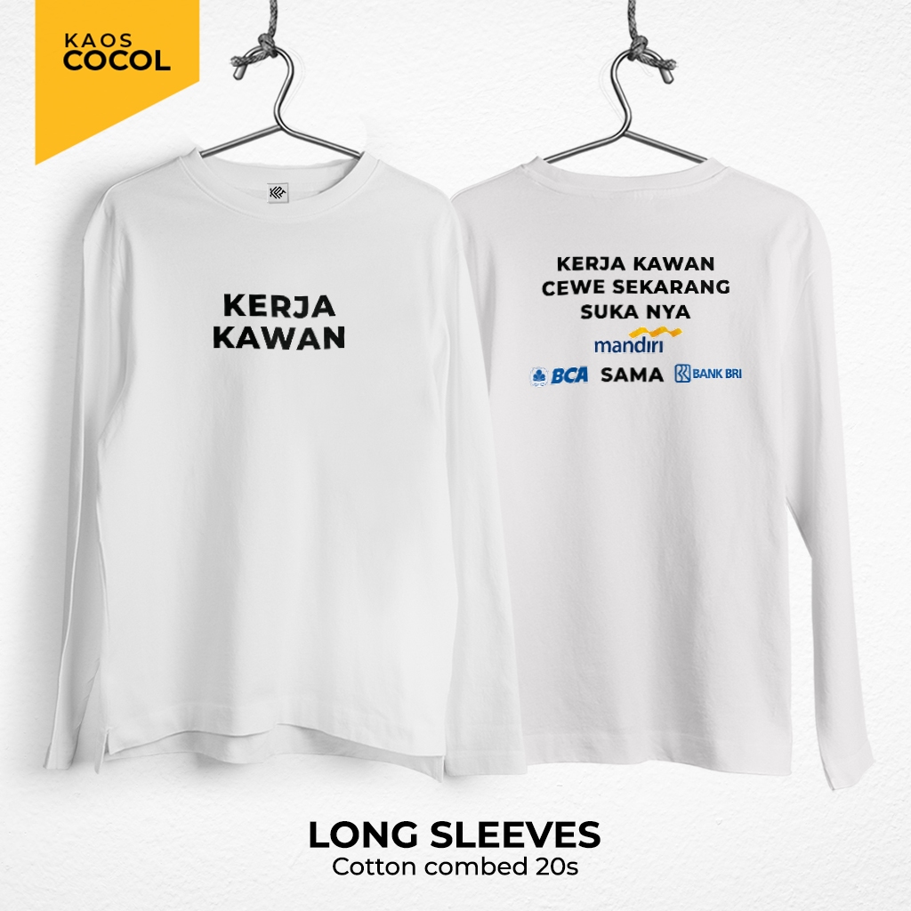 Jual Cocol Store - Kaos Kata Motivasi Kerja Kawan | Shopee Indonesia Jual Cocol Store - Kaos Kata Motivasi Kerja Kawan | Shopee Indonesia