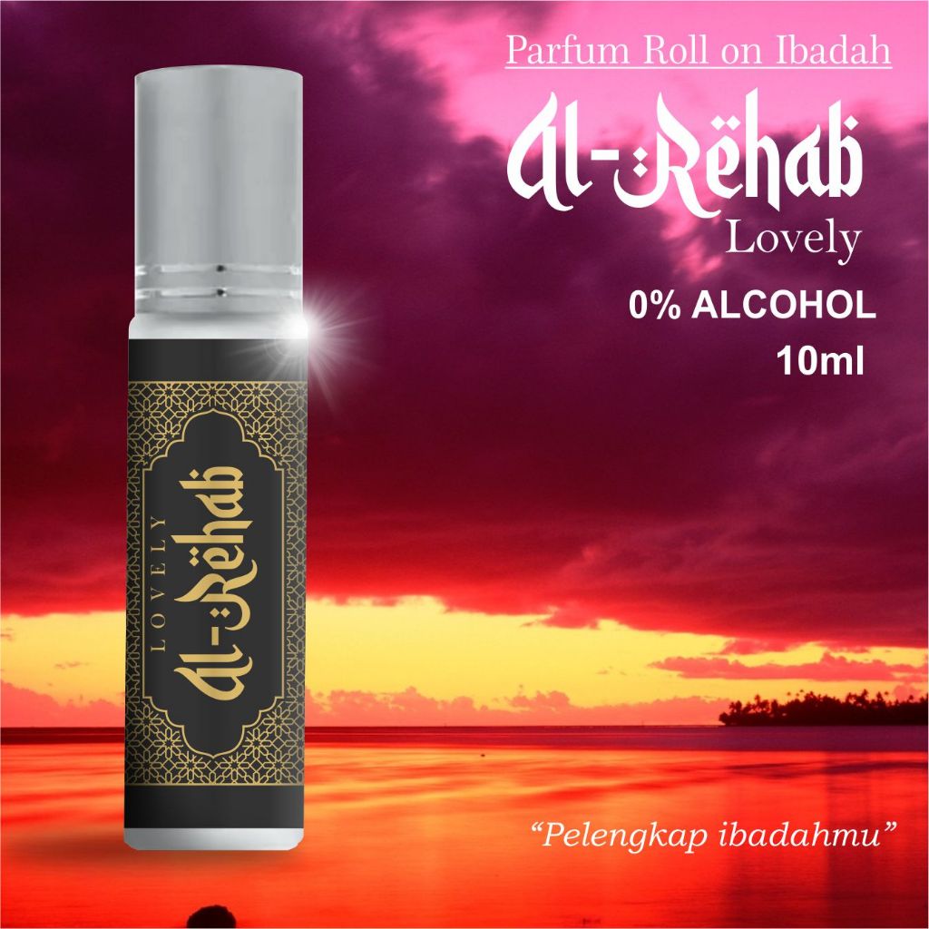 Jual PARFUM ARAB ROLL ON SHOLAT NON ALKOHOL AL REHAB LOVELY | Shopee ...