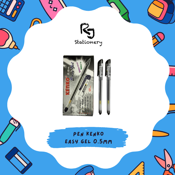 Jual GEL PEN Pulpen Pena Kenko Easy Gel 0.5mm | Shopee Indonesia