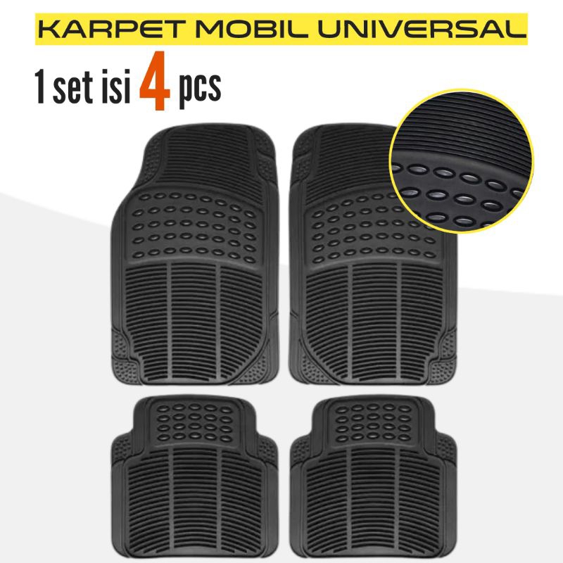 Jual Karpet Mobil Universal 1 Set isi 4 Pcs | Shopee Indonesia
