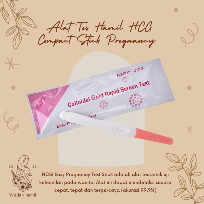 Jual Alat Tes Hamil Compact Stick Pregnancy | Test Pack Kehamilan Stik ...