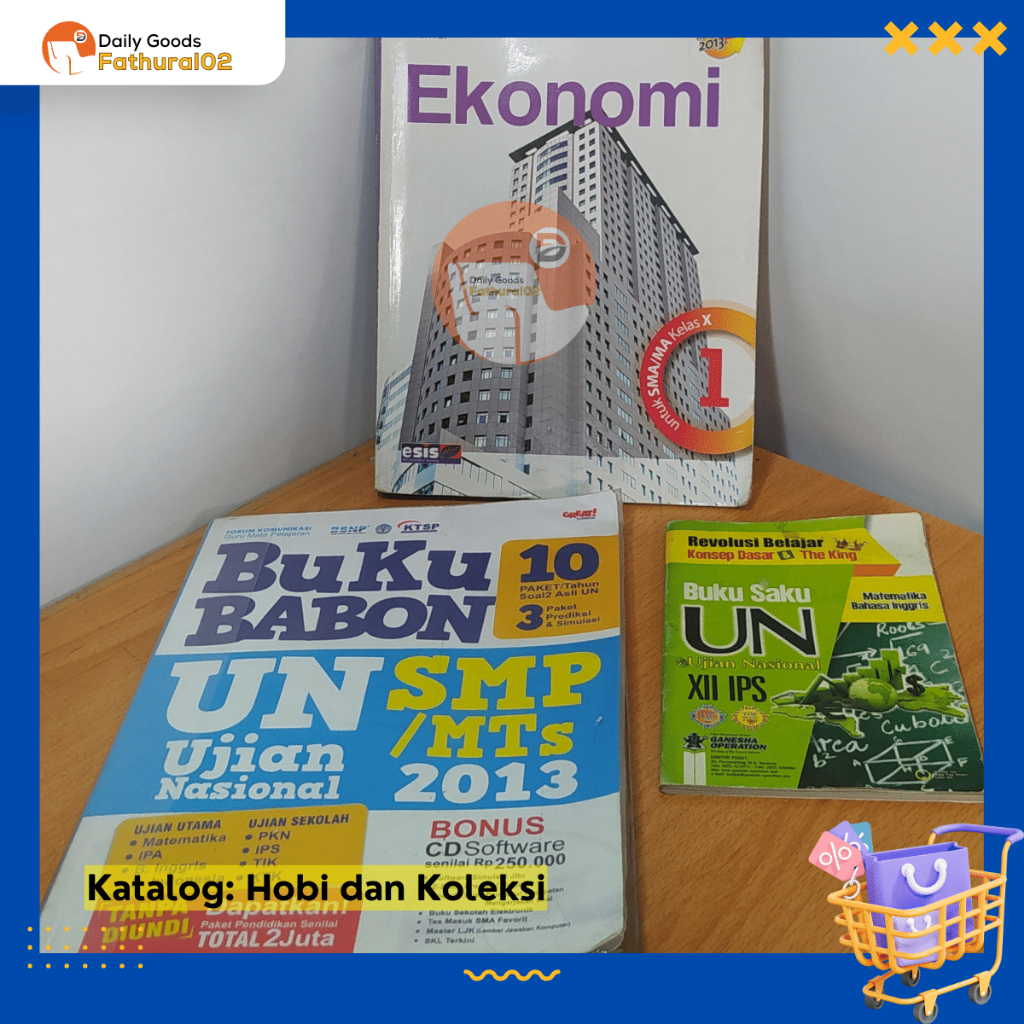 Jual Buku Babon Persiapan Ujian SMP dan SMA Ganesha Operation (GO ...