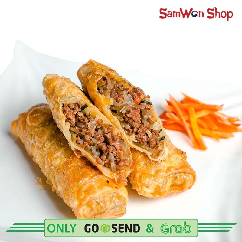 Jual KOREAN BEEF SPRING ROLL (3PCS) - FROZEN LUMPIA ISI DAGING ...