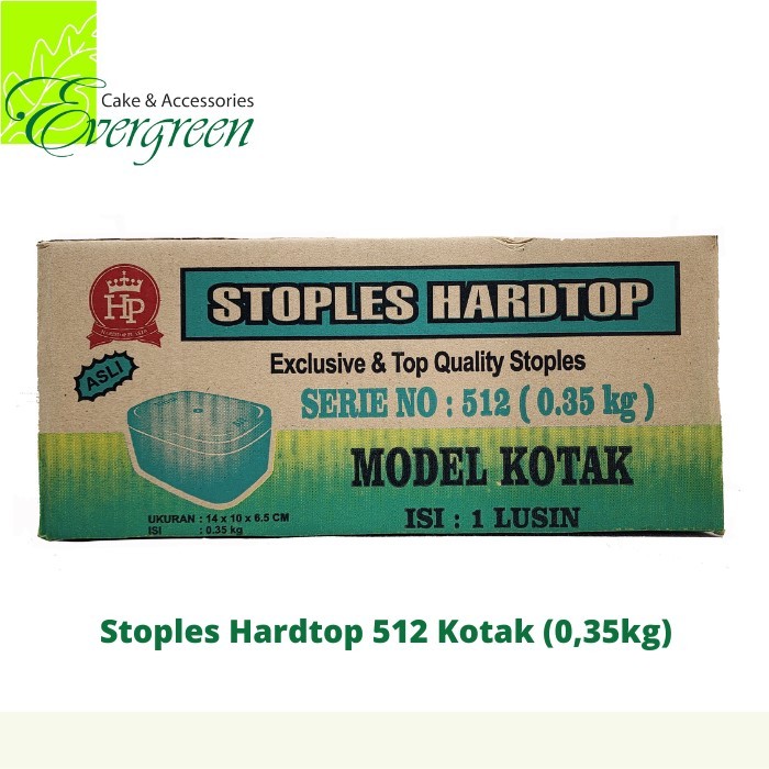 Jual Stoples Hardtop 512 Kotak (0,35kg) | Shopee Indonesia