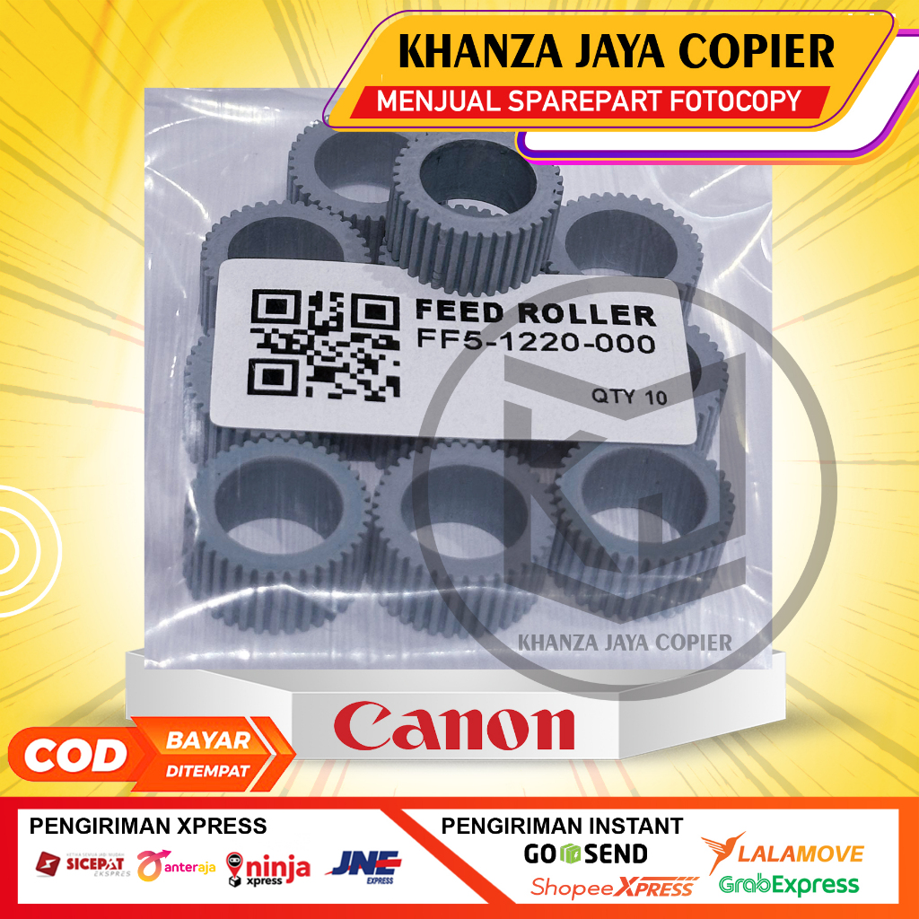 Jual Feed Roll Penarek Lobang kecil FF5-1220 - 000 Gerigi IR 5000/6570 ...
