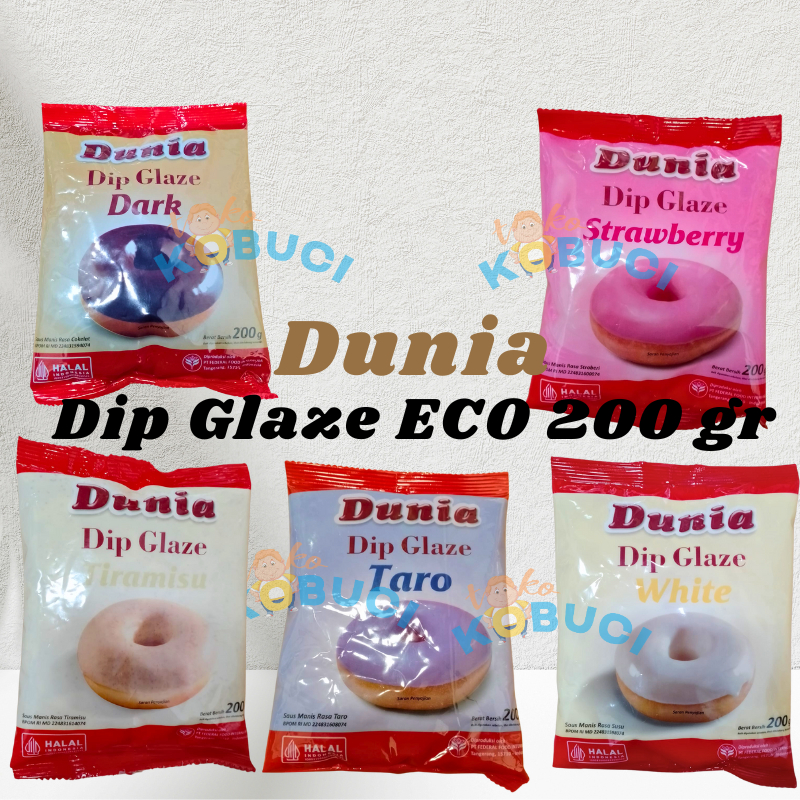 Jual Dunia Eco Dip Glaze 200 gr Collin Goldenfil Elmer Coklat Tiramisu ...