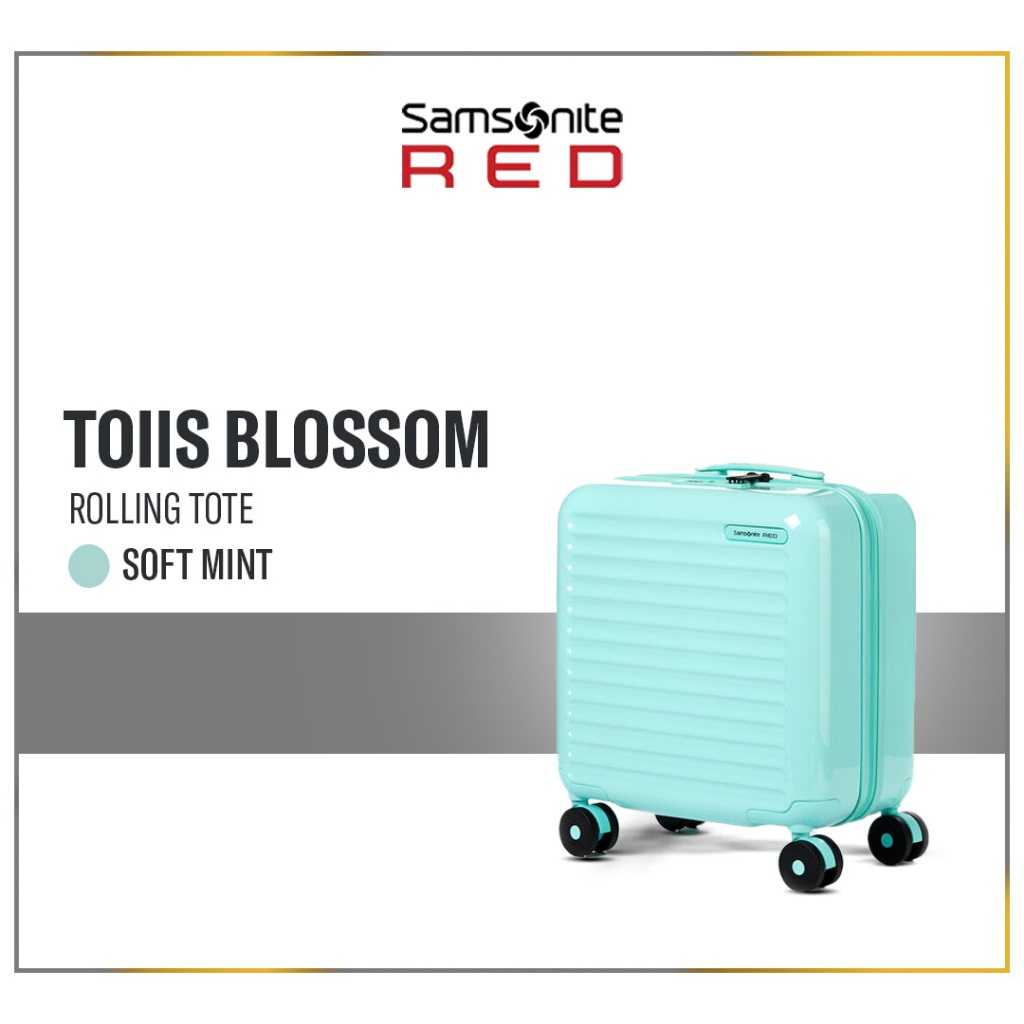 Jual Samsonite Red Label Koper Toiis Blossom Rolling Tote - Soft Mint ...
