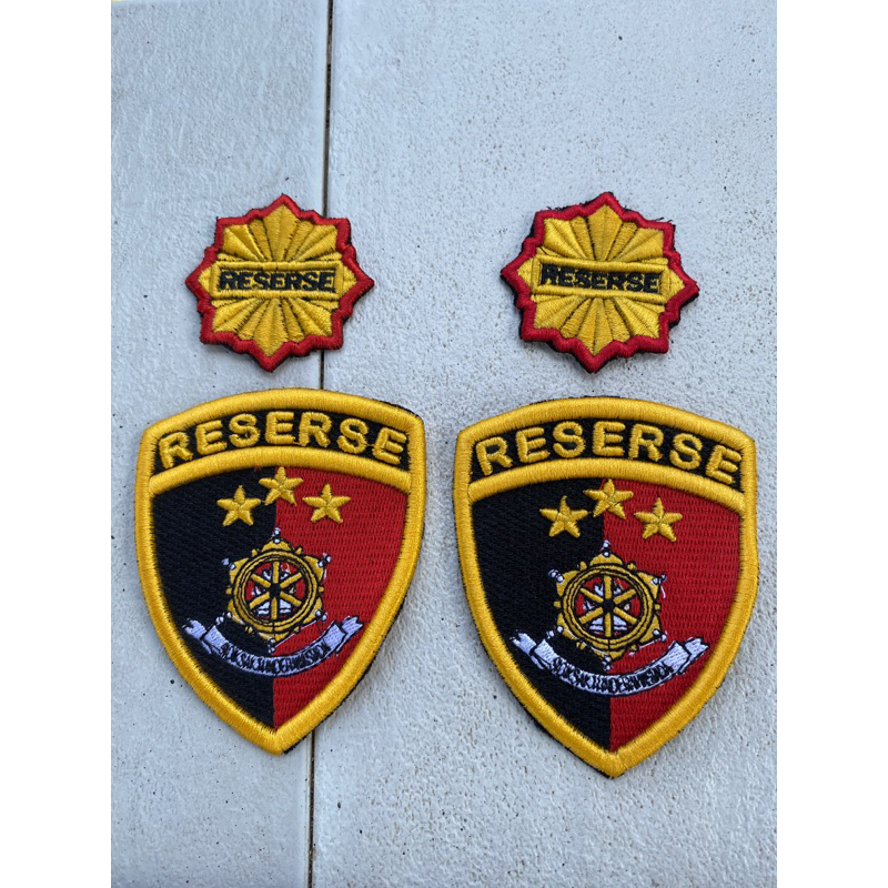 Jual Logo dan roda Reserse Bordir Timbul | Shopee Indonesia