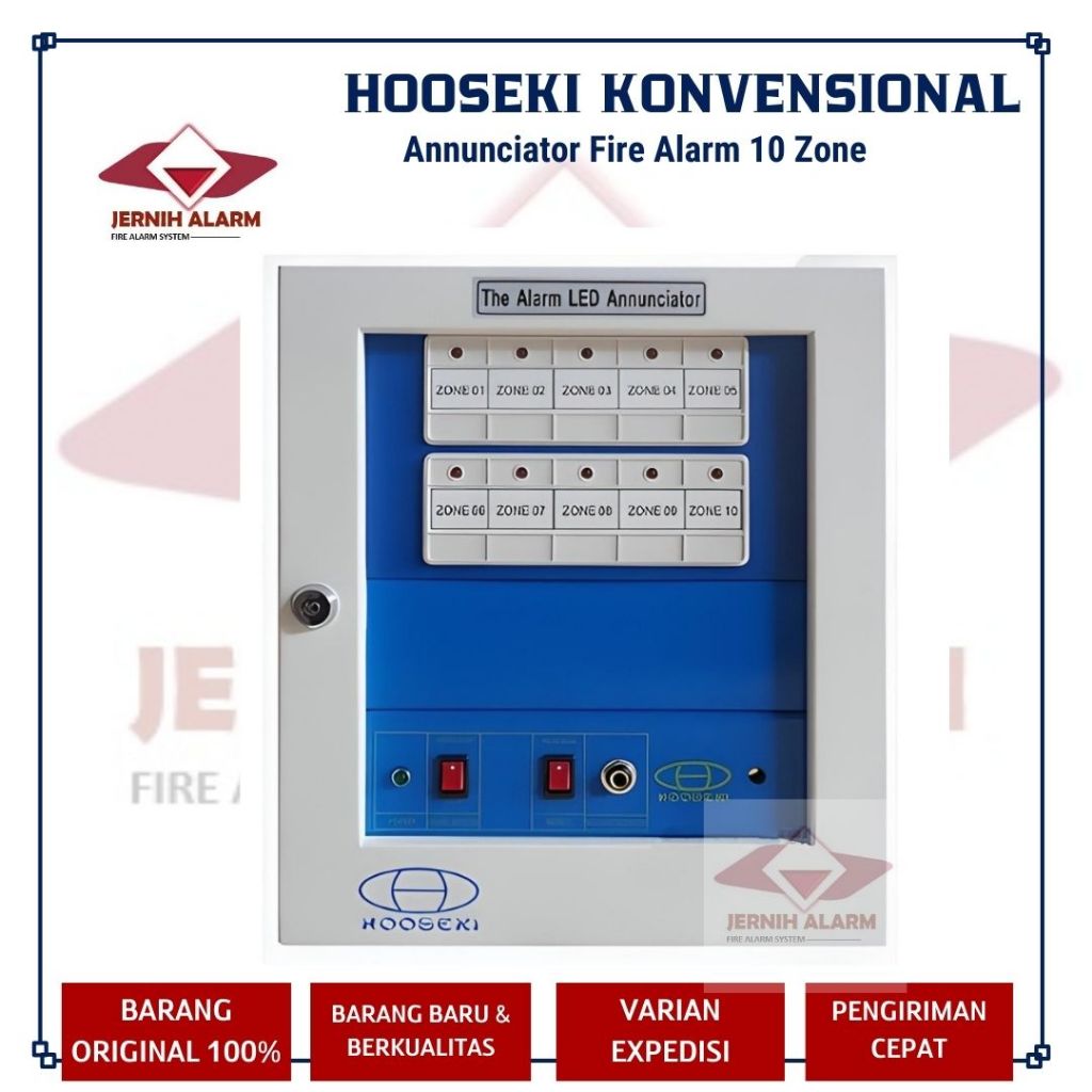 Jual HOOSEKI Annunciator Alarm10 Zone | Shopee Indonesia