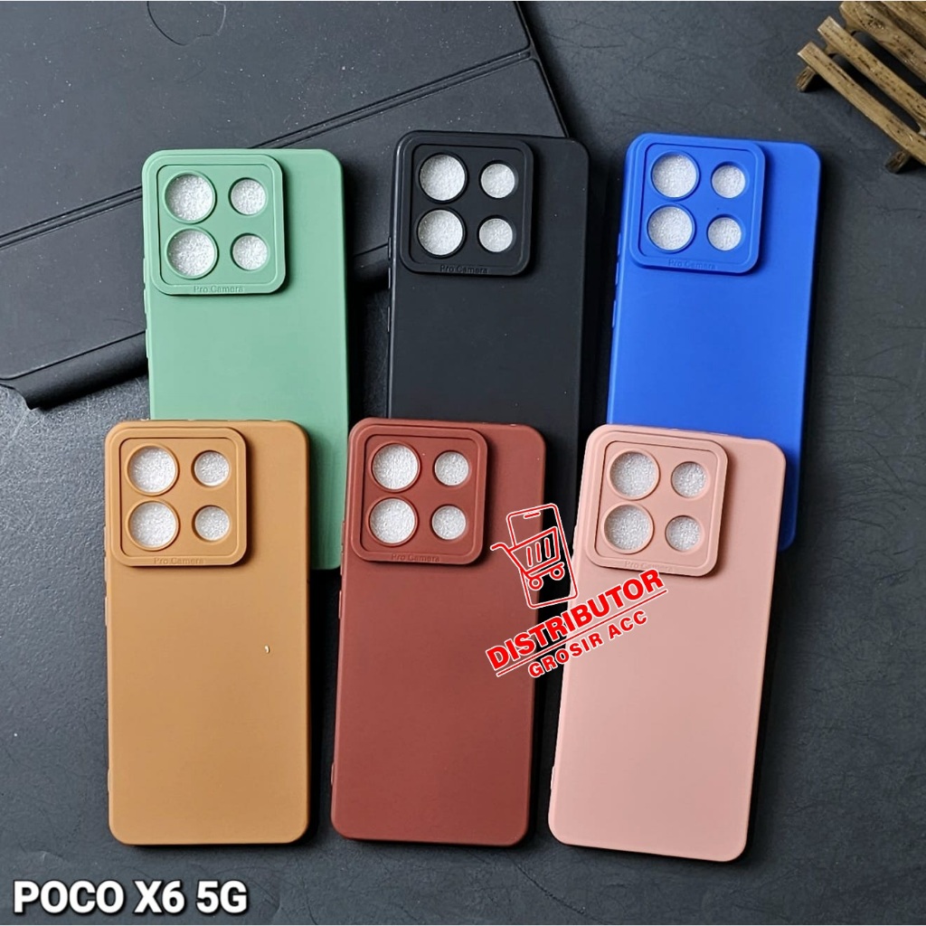 Jual POCO X6 5G CASE MACARON PRO CAMERA CASE POCO X6 5G | Shopee Indonesia