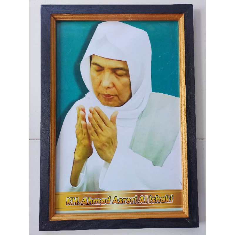 Jual hiasan dinding cetak poster kh. ahmad asrori al ishaki plus ...
