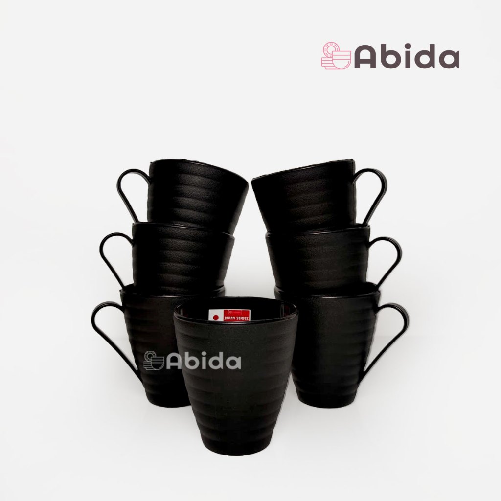 Jual Abida 1 Lusin Gelas Plastik 400 ml Japan Series - Cangkir Plastik ...