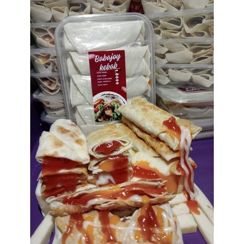 Jual kebab mini frozen kebab pedas kebab original kebab mozarela kebab ...