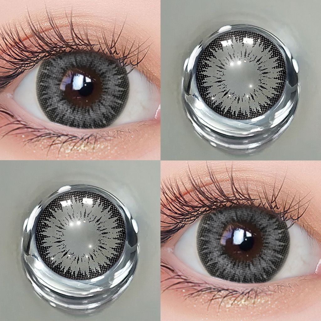 Jual J39 Softlens Abu-Abu Grey Mata Boneka Pekat 16 MM Big Eyes Normal ...