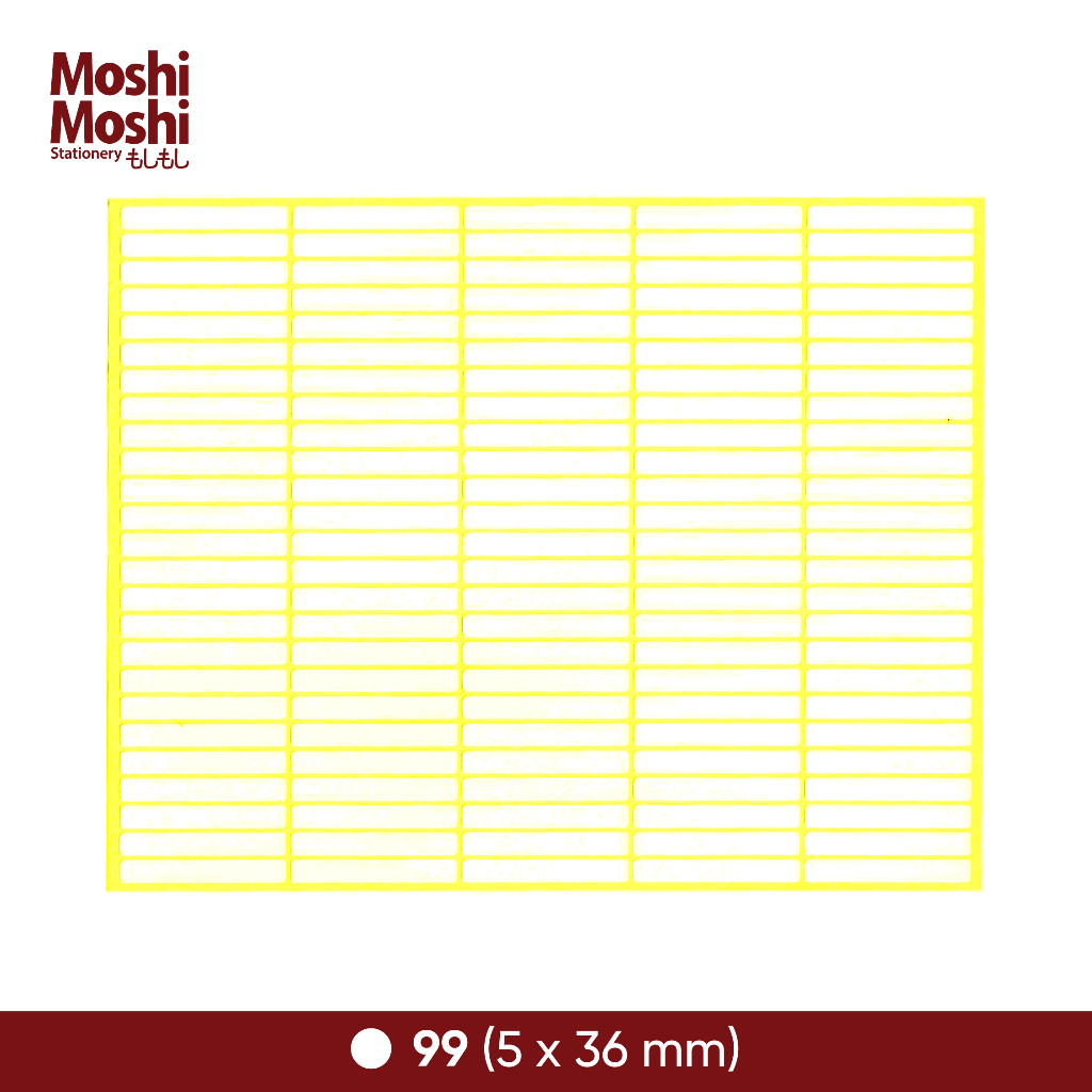 Jual Label Sticker Undangan Shelf Adhesive Paper Kertas Tempel Dokumen ...