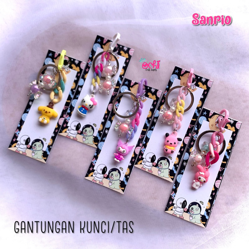 Jual 2in1 | Gantungan Kunci | Gantungan Tas “Clay Rantai” | Shopee ...