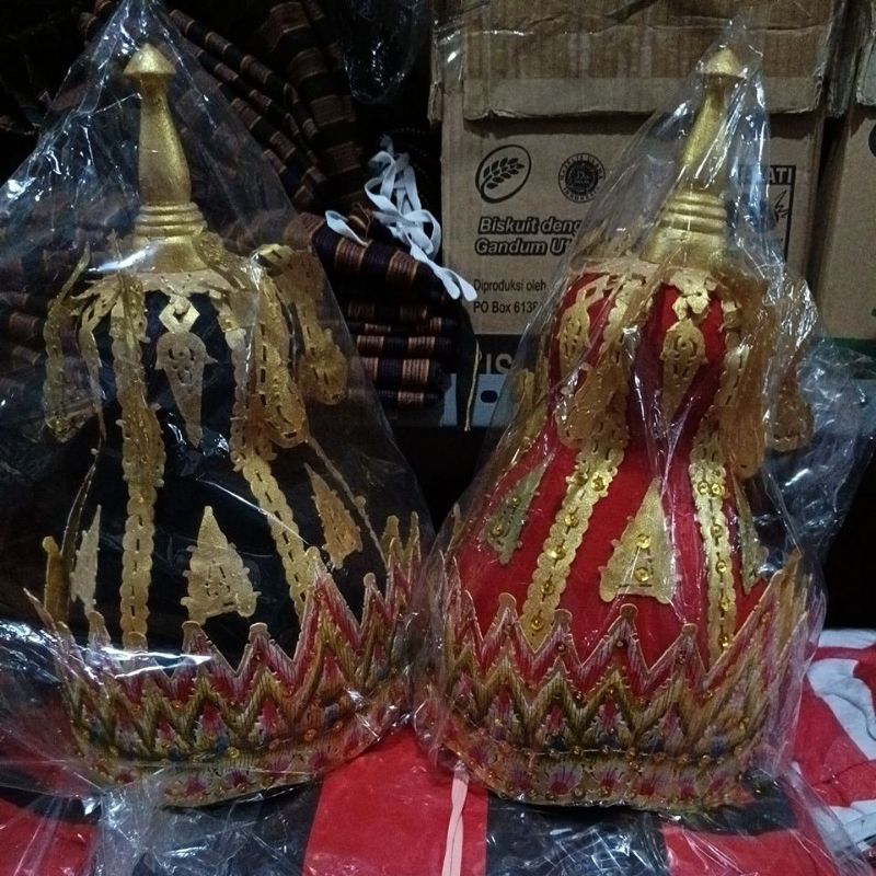 Jual kuluk teropong / irah irahan / mahkota teropong / kuluk raja ...