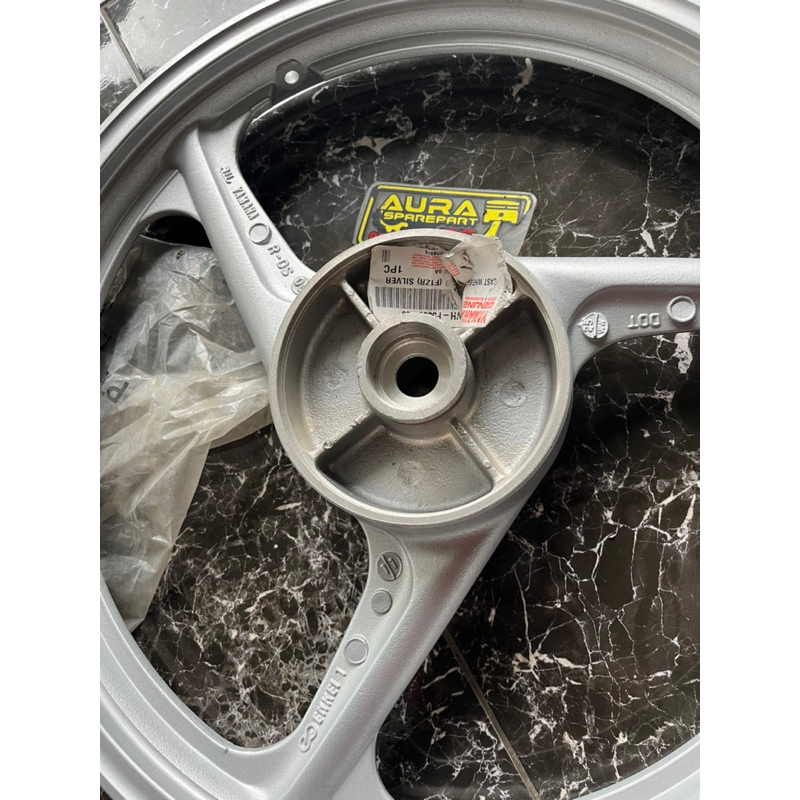 Jual VLEG CAST WHEEL FIZR REAR SILVER/ VELG RACING F1ZR SILVER BELAKANG ...