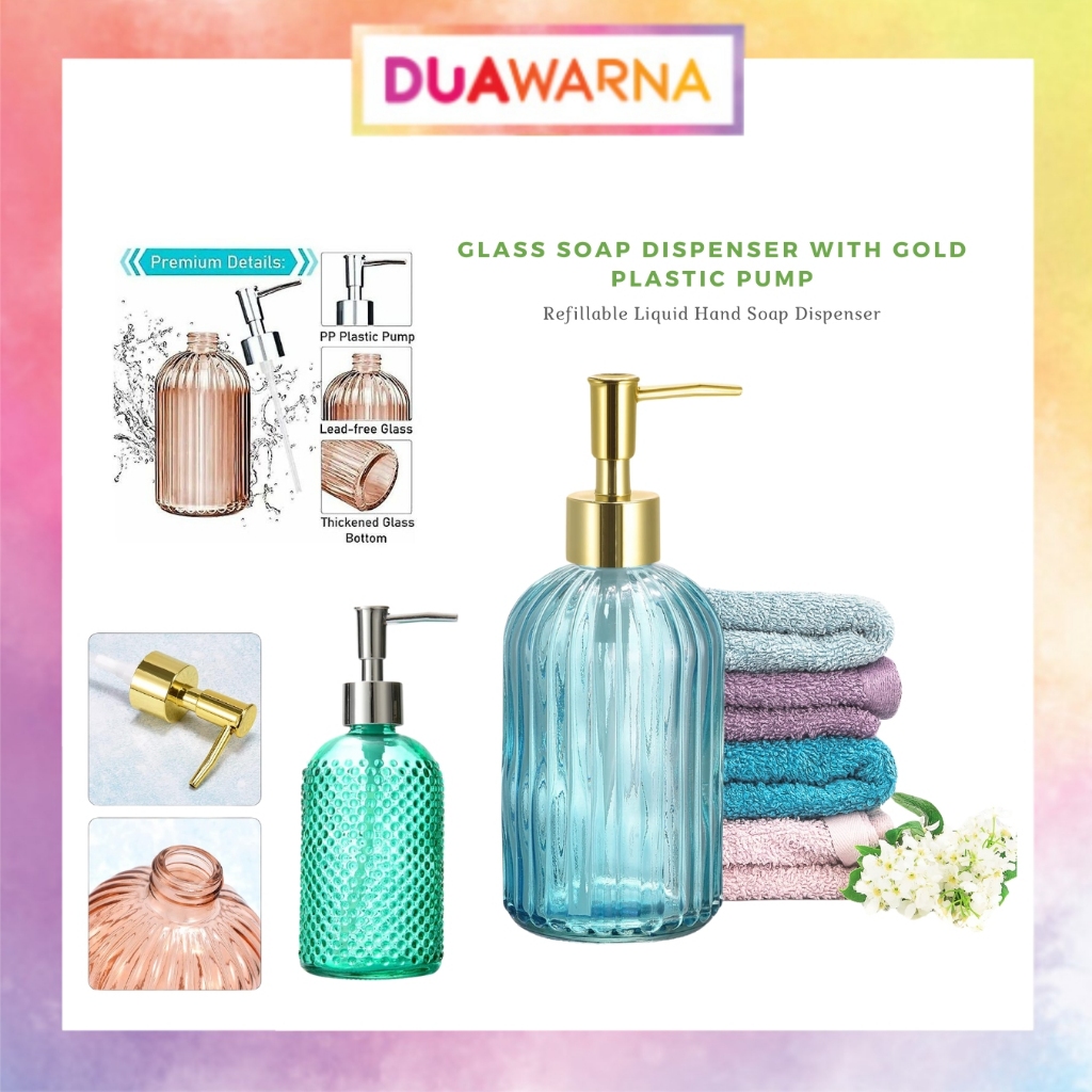 Jual DuaWarna dispenser sabun hand body lotion botol tempat sabun mandi ...