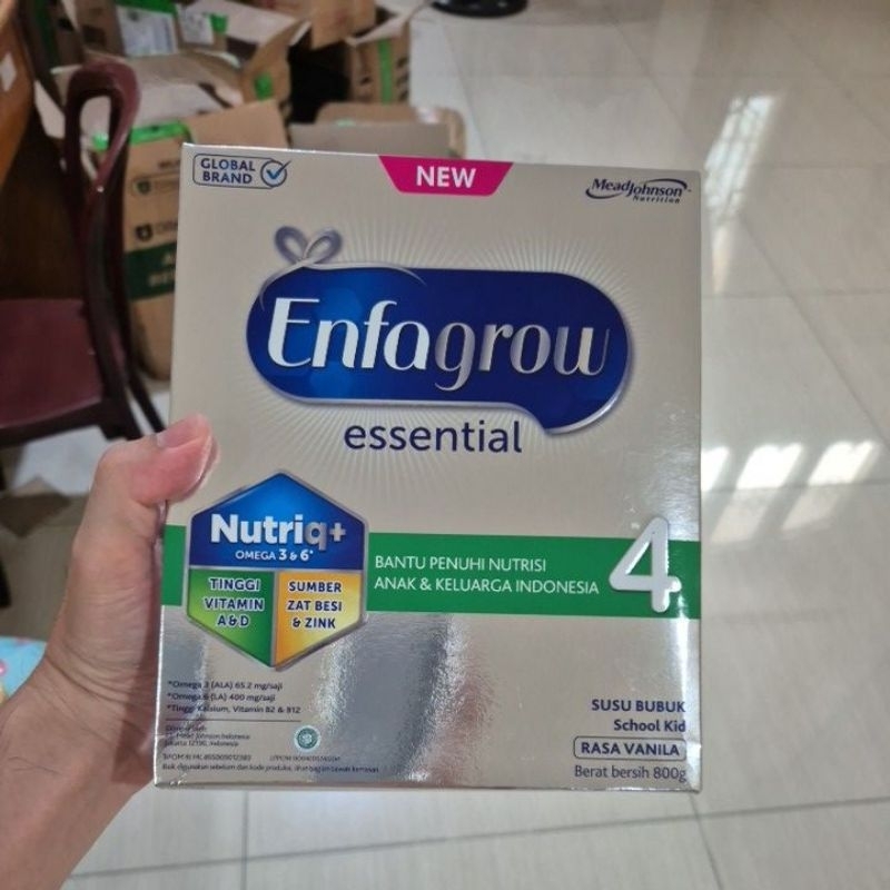 Jual Enfagrow Essential 4 Vanila 800g | Shopee Indonesia