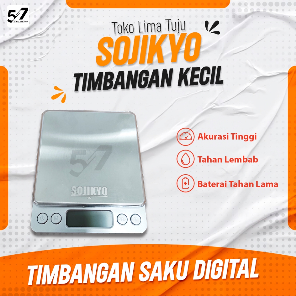 Jual Timbangan Kecil Sojikyo Portable kapasitas 2 kg | Shopee Indonesia