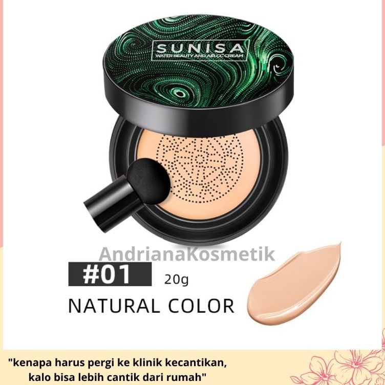 Jual BISA COD Sunisa Water Beauty And CC Cream Coushion Sunisa Viral CC ...