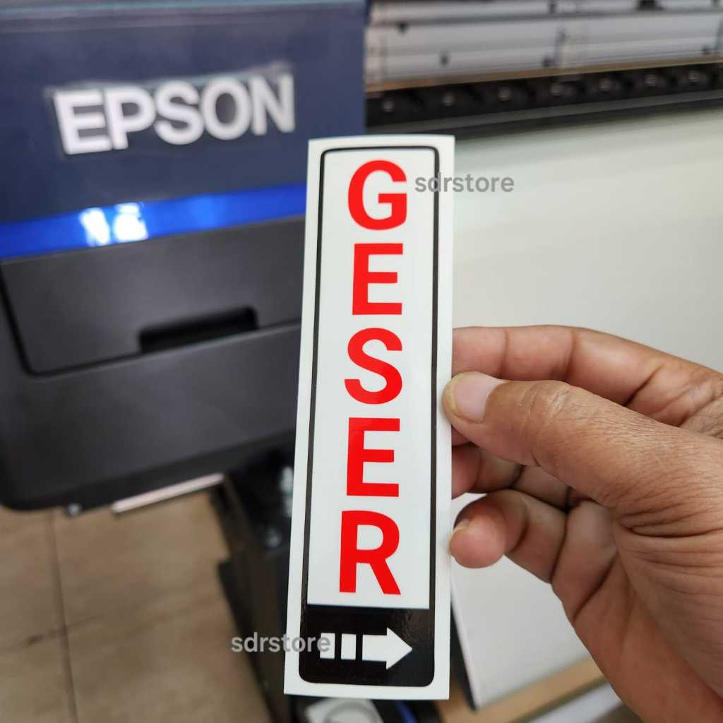 Jual STIKER PERINGATAN // STIKER RAMBU // STIKER PRINTING | Shopee ...