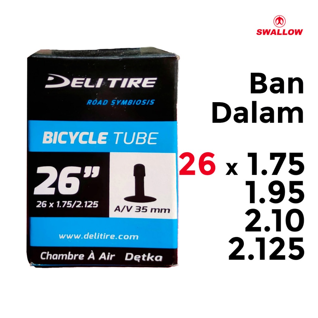 Jual Ban Dalam Sepeda Gunung MTB Federal 26 x 1.75 1.95 DELI TIRE | Shopee Indonesia